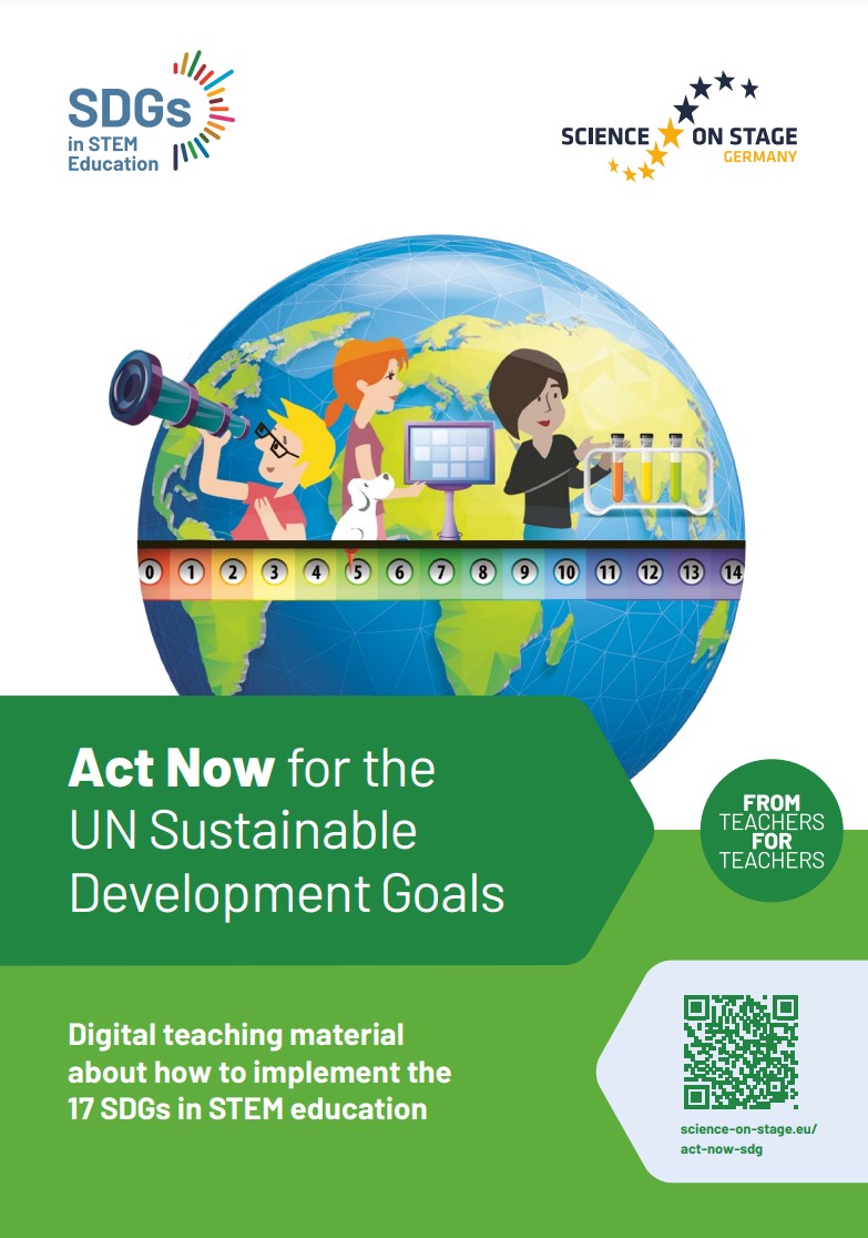 Flyer: Act Now for the UN Sustainable Development Goals_EN | Science On Stage